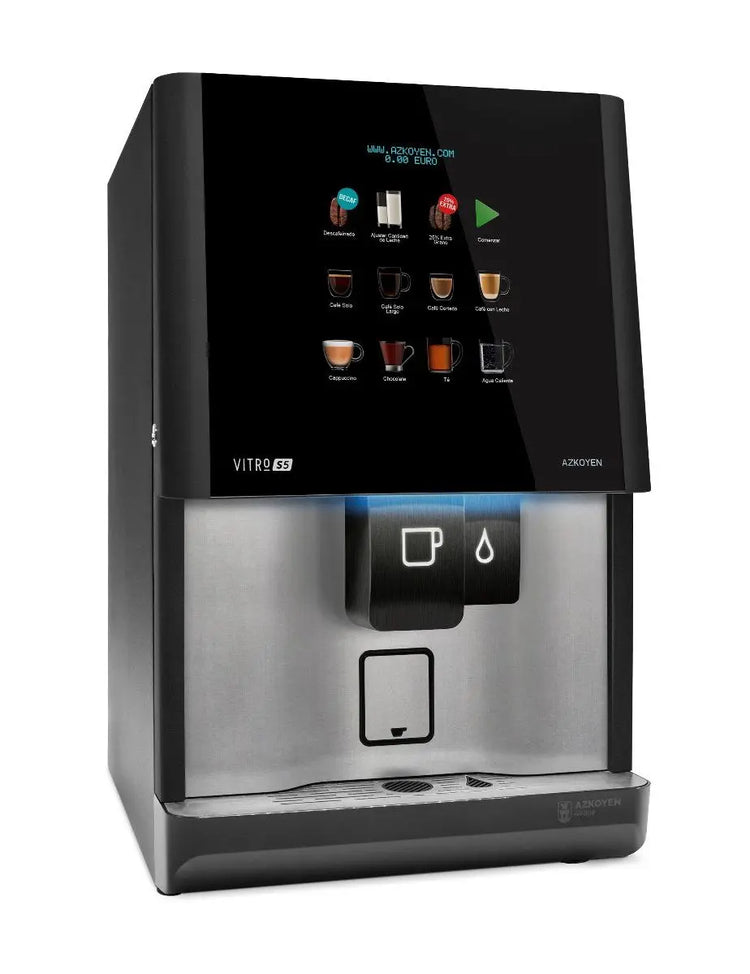 Introducing Azkoyen Vitro S5 Super Automatic Espresso Machine – Coffee ...