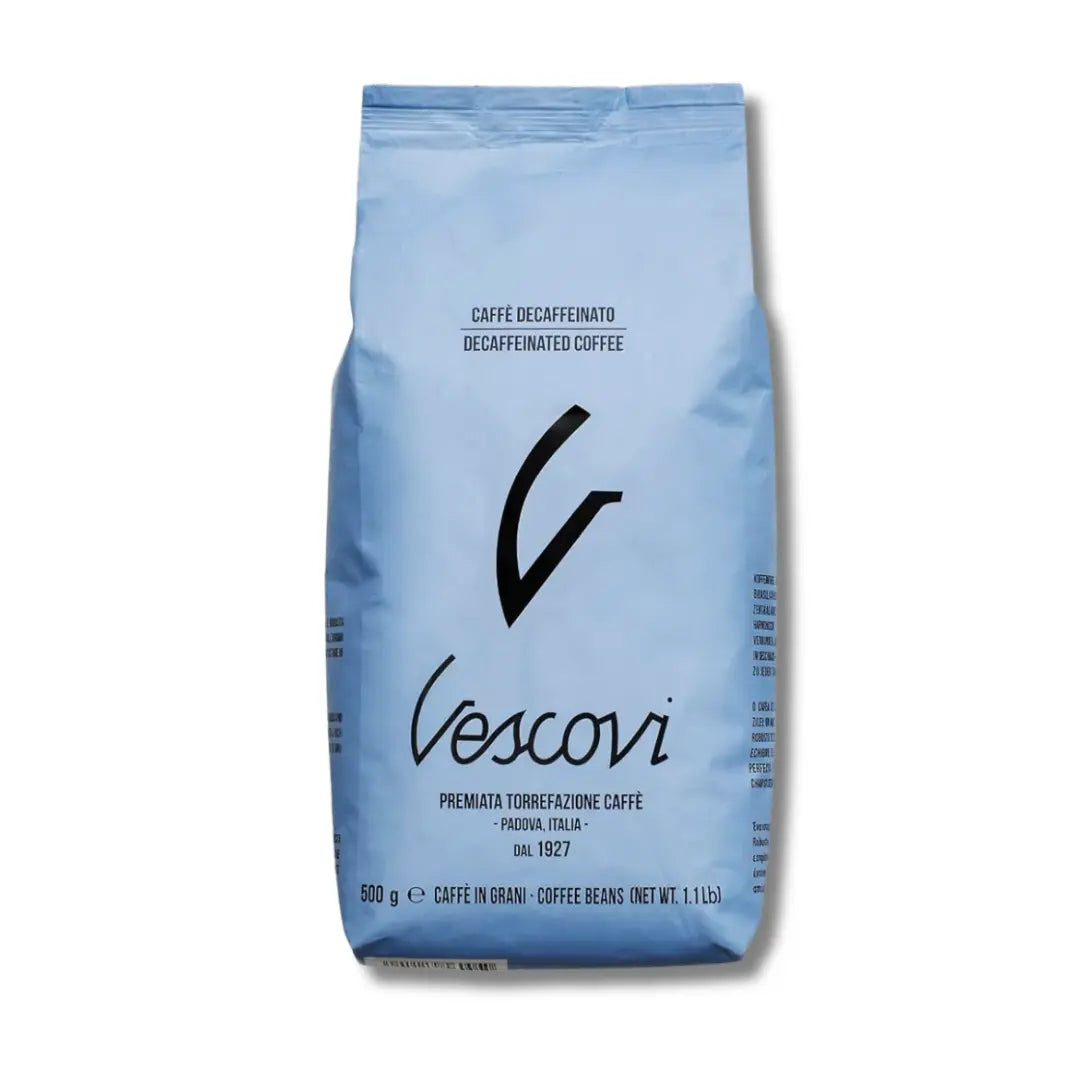Mr. Collins Vescovi Decaffeinated Espresso Coffee Beans (500 grams/1.1 ...