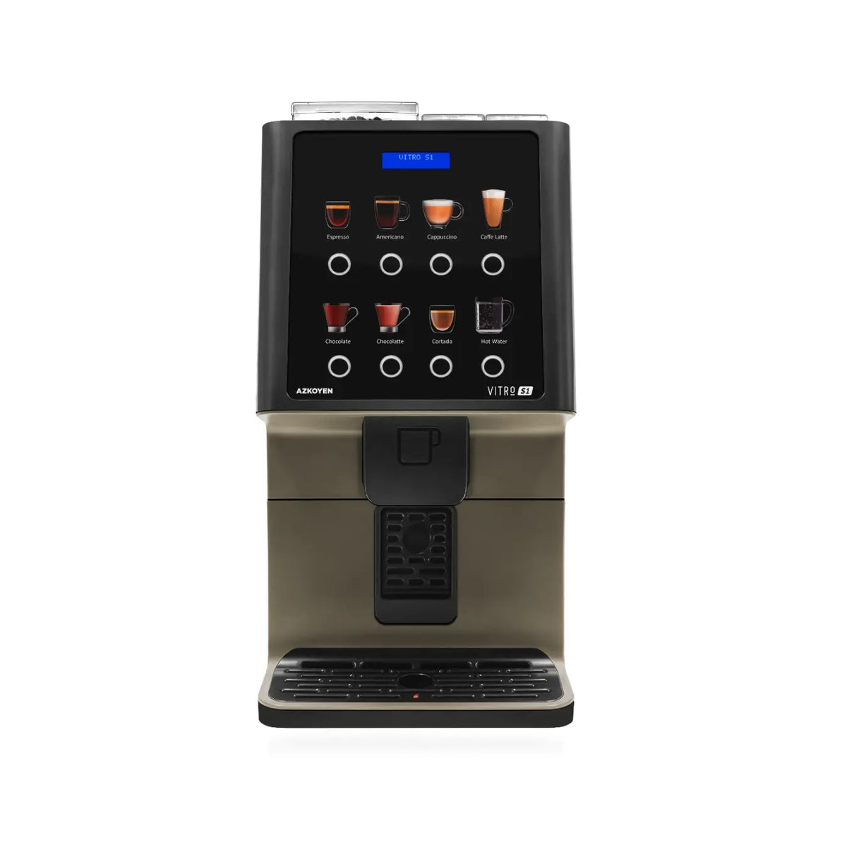 Azkoyen Vitro S1 Super Automatic Hotel Espresso Machine – Coffee ...