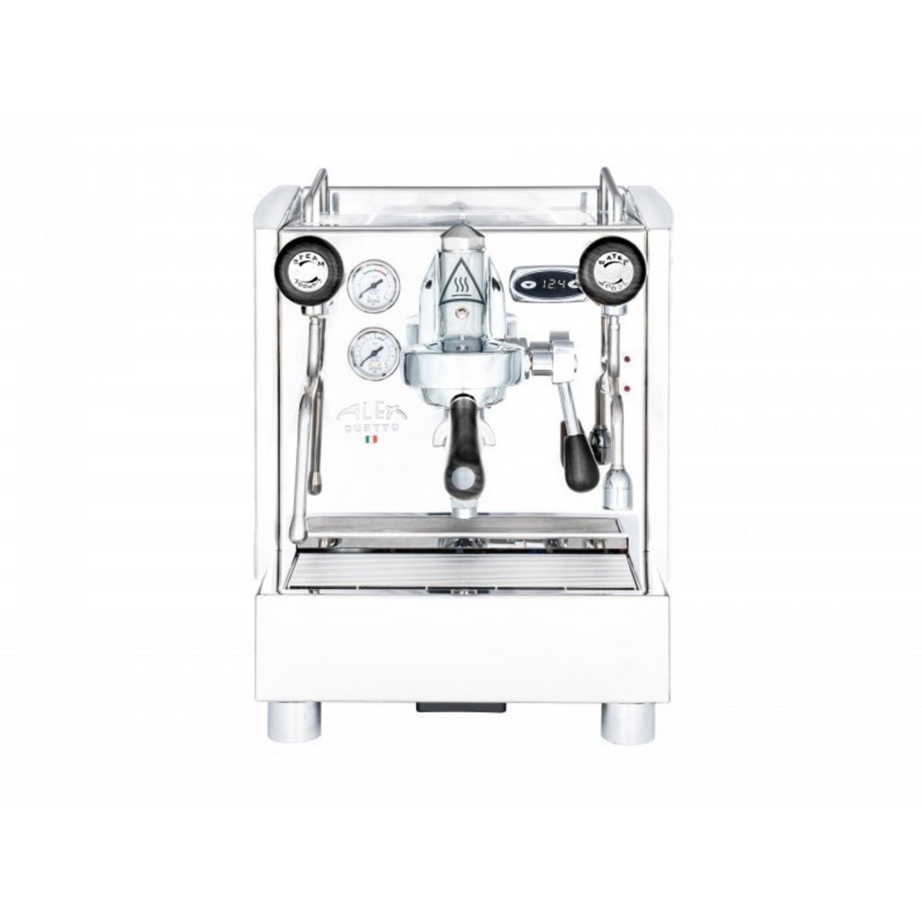 Izzo Alex Duetto IV Plus 1 Group Espresso Machine (Chrome/Black knobs ...